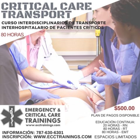 CCT Critical Care Transport - ECCtrainings